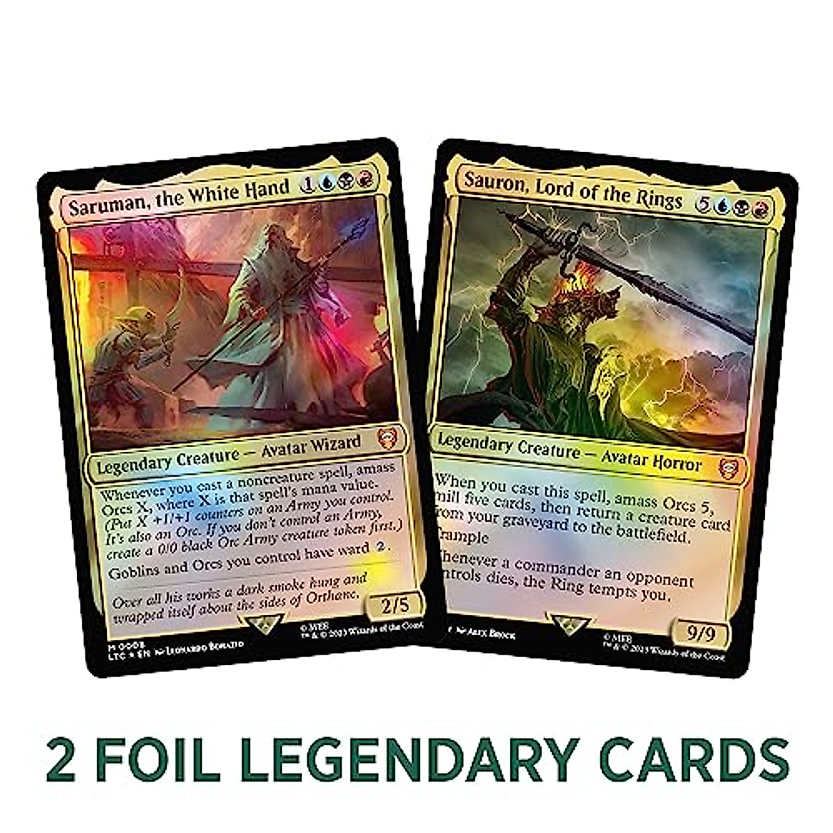 Magic: The Gathering The Lord of The Rings: Tales of Middle-Earth Commander Deck 4 + Collector Booster Sample Pack