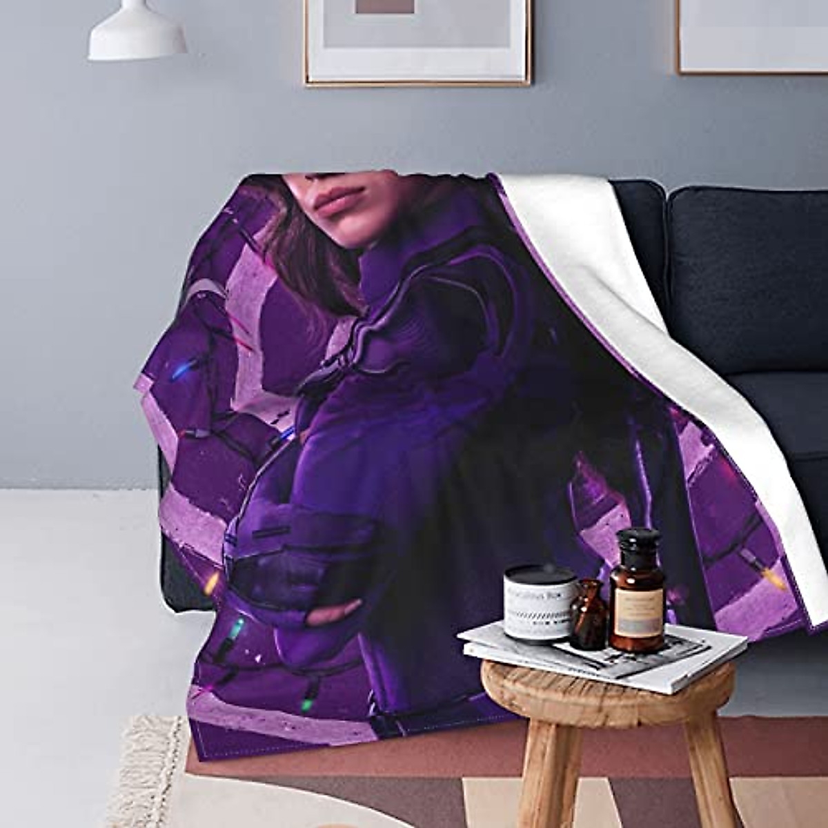 Hailee Steinfeld Flannel Fleece Blankets Ultra-Soft Warm Throw Blankets for Couch and Bed 60"X50"