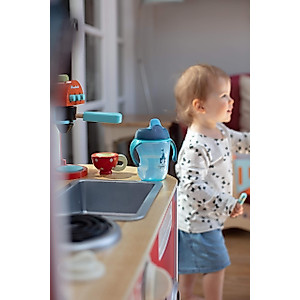 Tommee Tippee Infant Trainer Sippee Cup with Removable Handles, Boy – 7+ months, 3pk