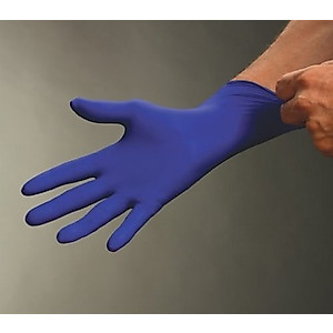 NITRILE EXAM, Medical Grade, Powder Free, Latex Rubber Free, Disposable Gloves, Medium, 200 Count (Pack of 1)