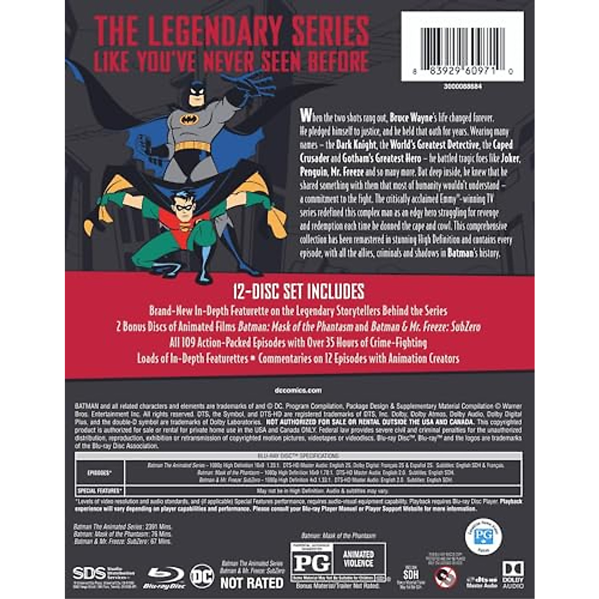 Batman: The Complete Animated Series (1992) (Blu-ray)