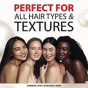 Professional Keratin Hair Mask - Made in USA - Nourishment Treatment for Hair Repair & Beauty - Biotin Collagen Coconut Oil & Pro-Vitamin B5 Protein Mask - Hair Vitamin Complex