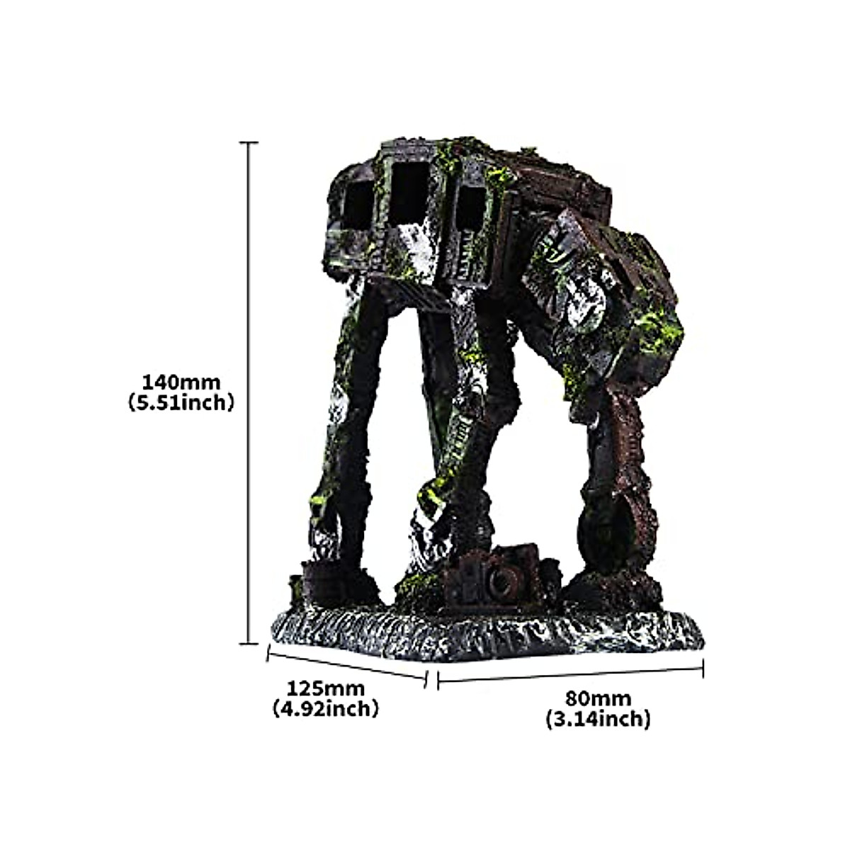 Mairuker Star Wars Aquarium Decorations, Fish Tank Decorations,Aquarium Robot Dog Decor Fish Tank Accessories Betta Fish Accessories