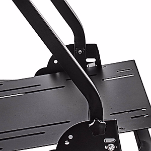 SmarketBuy Racing Wheel Stand Height Adjustable Driving Simulator Cockpit Compatible with Logitech G25, G27, G29, G920 Gaming Cockpit