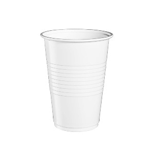 Comfy Package [9 oz. - 500 Count White Plastic Cups - Cold White Cups for Parties, Disposable Drinking Cups for All occasions