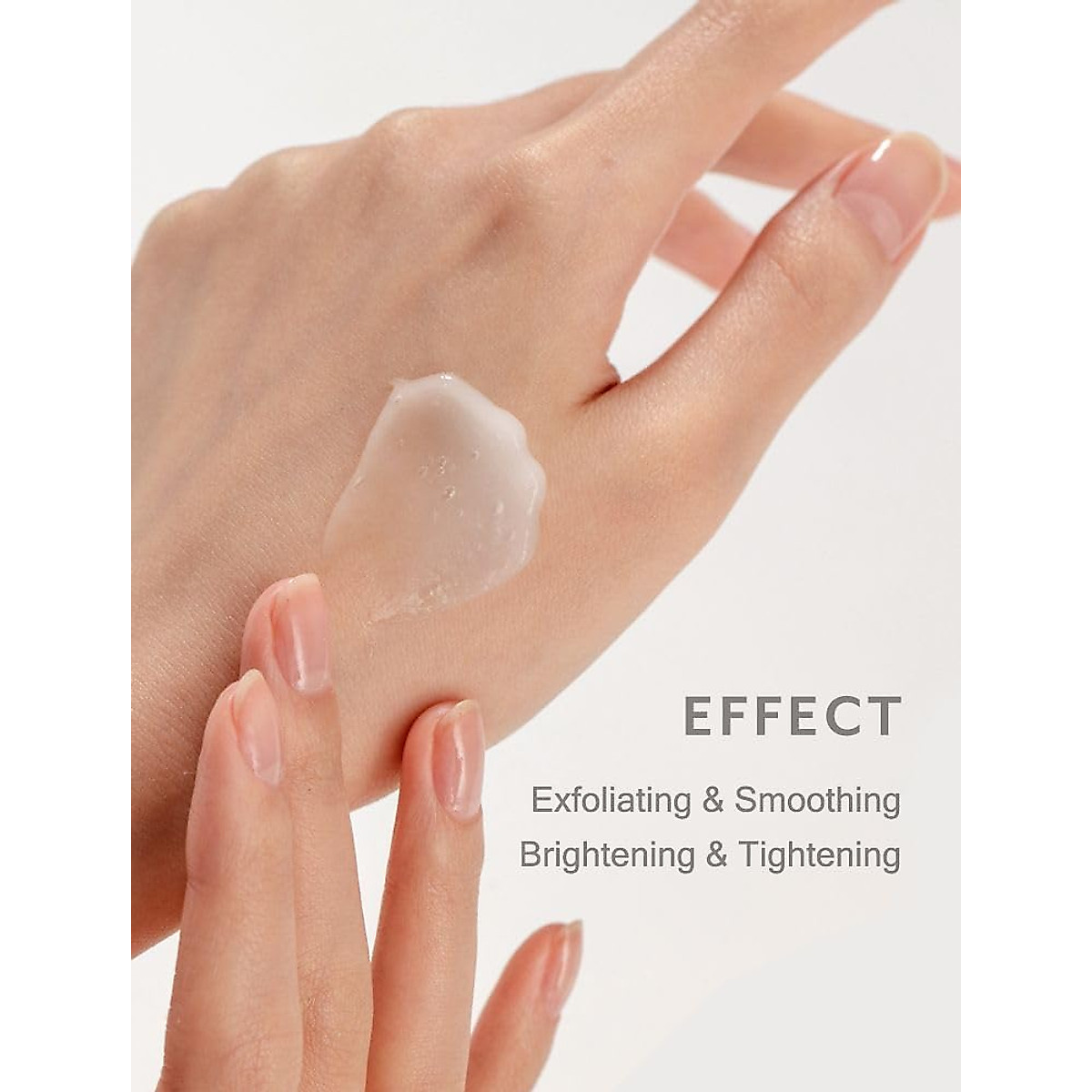 MIZON Apple Smoothie Peeling Gel,Smooth Skin, Glowing Skin, Elasticity, Natural Peeling. Mild Peeling, Gentle Exfoliation, Deep Cleansing (120ml, 4.1 fl oz)