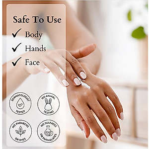 NATURE WELL Clinical Vitamin C Brightening Moisture Cream for Face & Body, Anti-Aging Skincare, Firming, Nourishing, Reduces Discoloration, Improves Overall Tone & Texture, Non-Greasy, 16 Oz