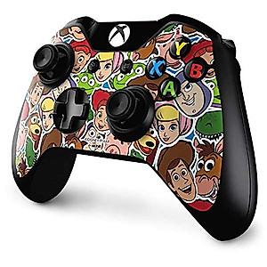 Skinit Decal Gaming Skin Compatible with Xbox One Controller - Officially Licensed Disney Toy Story Collages Portrait Design