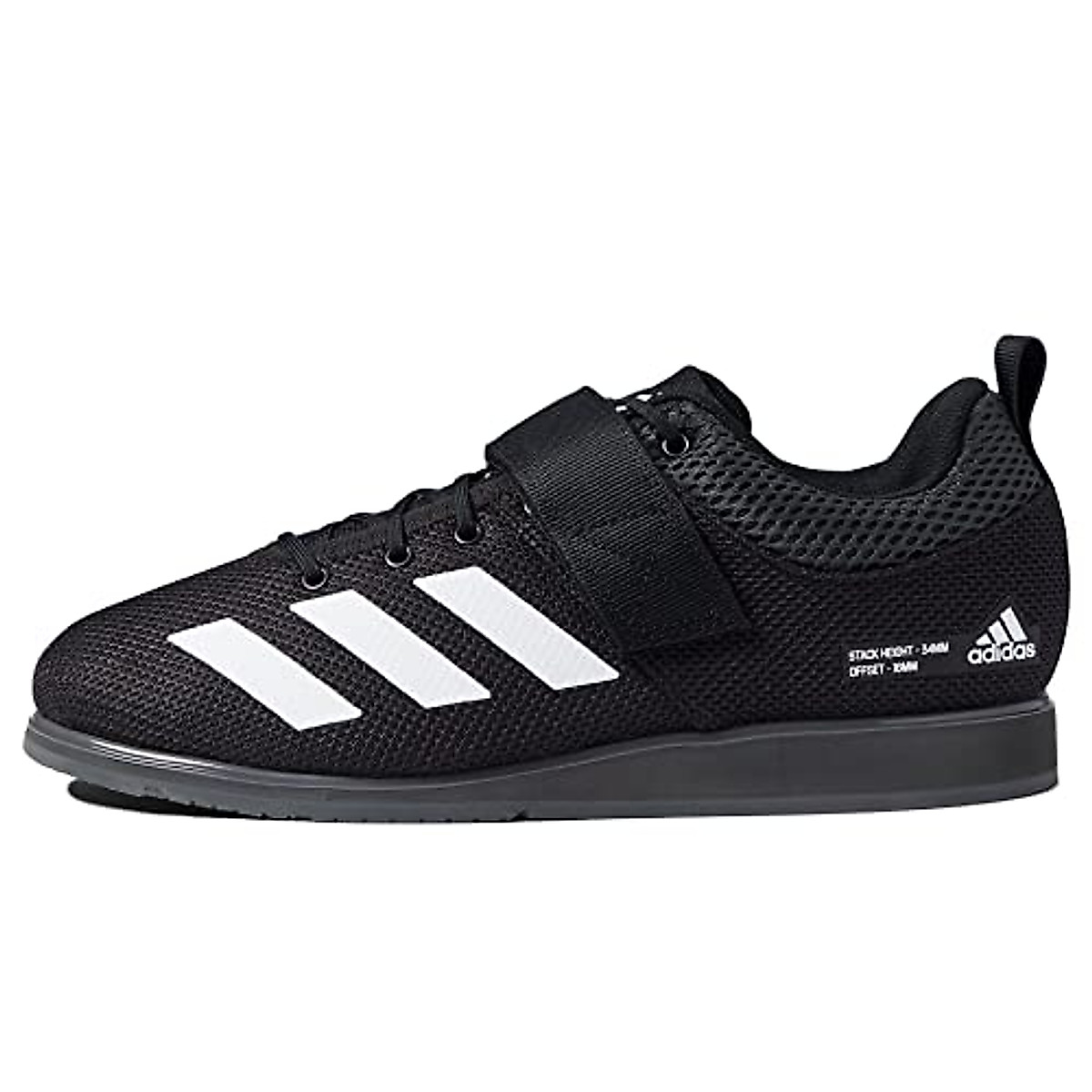 adidas Unisex Powerlift 5 Cross Trainer, Core Black/FTWR White/Grey Six, 9 US Men