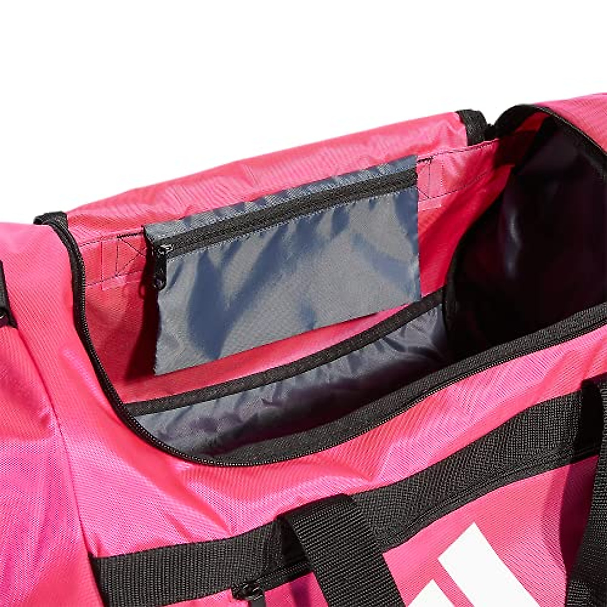 adidas Defender 4 Medium Duffel Bag, Team Shock Pink, One Size