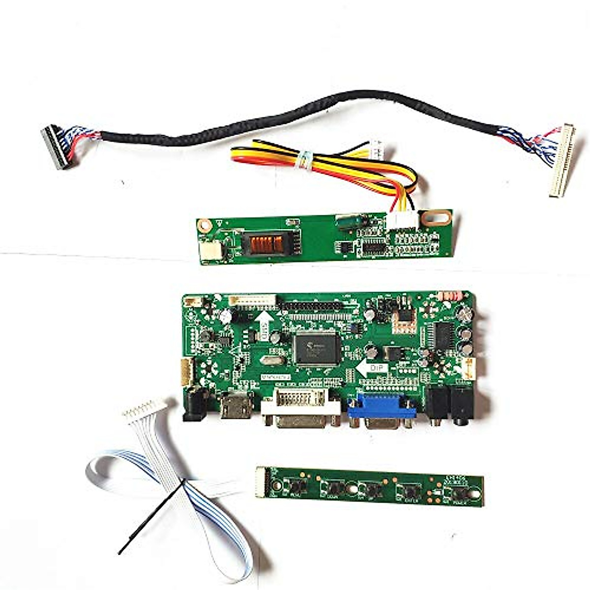 U/R for B152EW01 V1 V2 LVDS 20-Pin CCFL MNT68676 Screen Drive Controller Board VGA HDMI DVI LCD Panel Monitor 15.2" 1280 * 854 DIY kit (B152EW01 V2)
