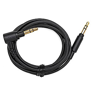Sony Genuine OEM Replacement 3.5mm Cable for WH1000XM3 , WH1000XM2 (Approx. 3.94 ft, OFC Strands, Gold-Plated Stereo Mini Plug)
