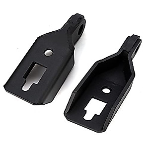 Demon Hook Bracket Compatible with 2009-2020 Ford F-150 Front Tow Hook D Ring Shackle Bracket, Tow Hook Shackle Mount Kit - Black