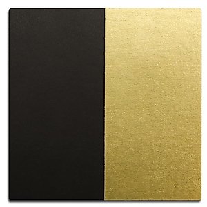 FenchelShades.com Fabric Sample Swatch (Paper Black w/Gold)