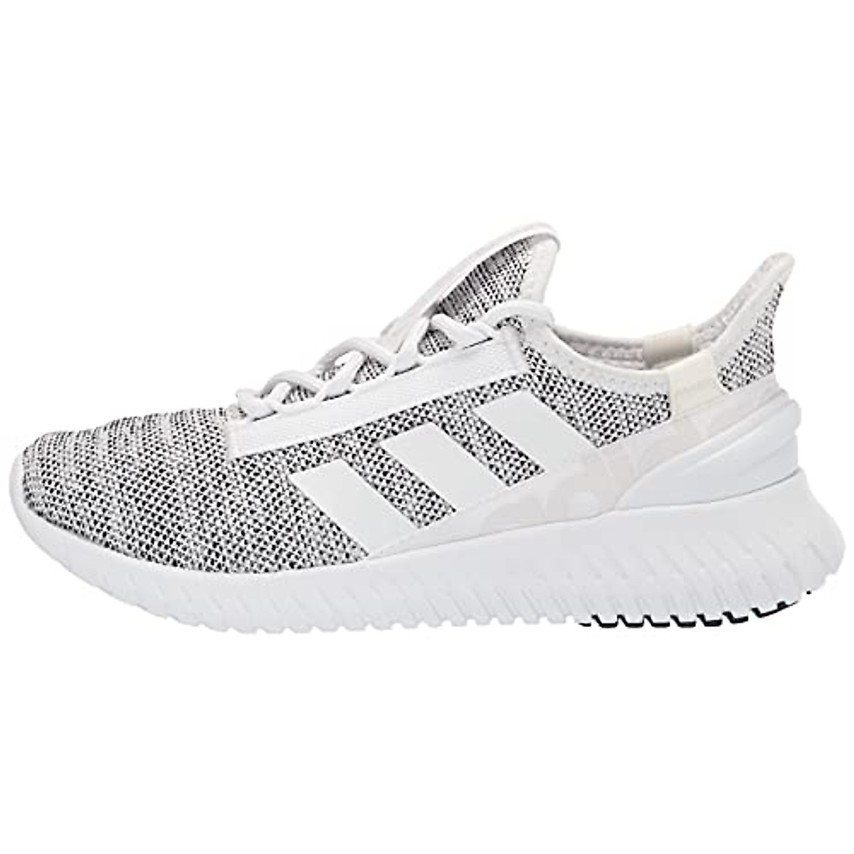 adidas Men's Kaptir 2.0 Trail Running Shoe, White/White/Black, 12