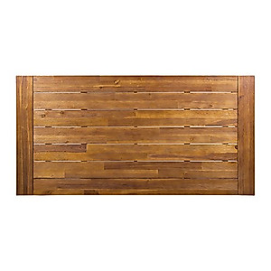 Christopher Knight Home Carlisle Outdoor Dining Table with Iron Legs, Sandblast Finish / Rustic Metal