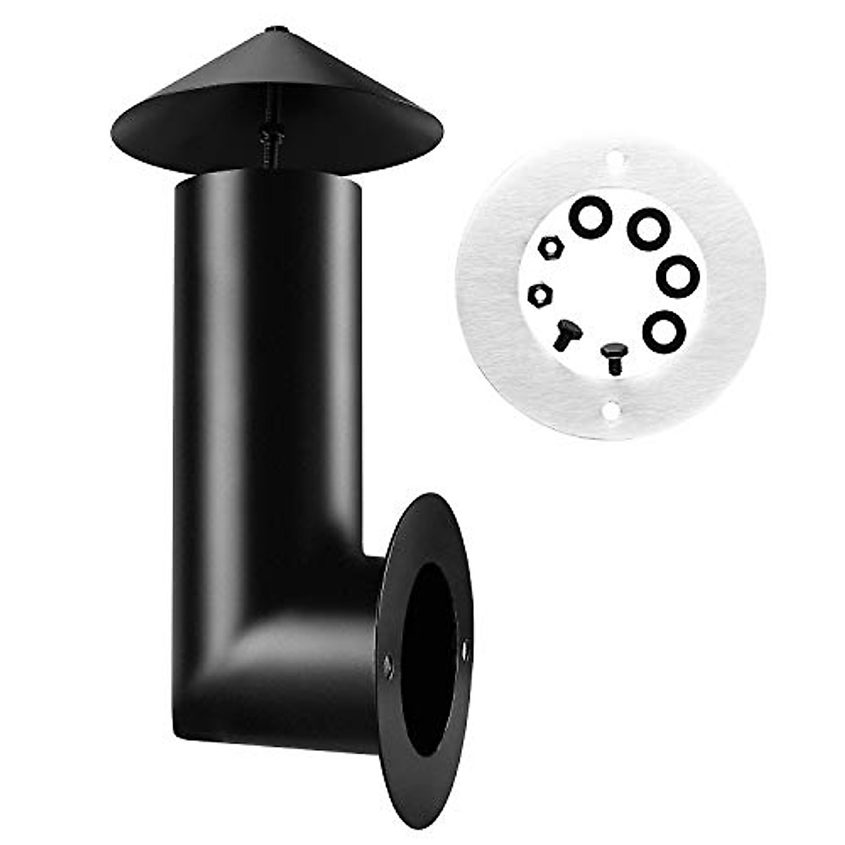 WADEO Pellet Grill Smoke Stack Replacement for Pit Boss, Traeger, Camp Chef and Other Pellet Grills Smokers