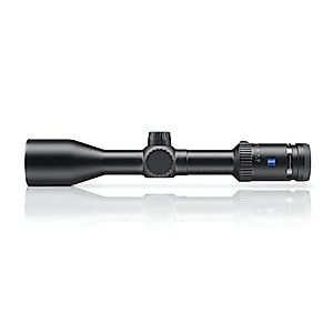Zeiss Conquest V6 3-18x50 Riflescope with MOA Plex Reticle with Parallax Adjustment and External Turrets with Ballistic Stop and Fogproof Waterproof T* Coated Glass, Black
