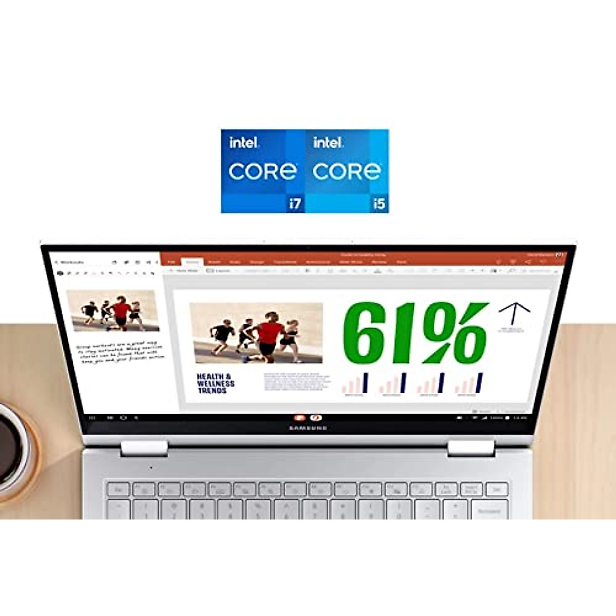 SAMSUNG Electronics NP730QDA-KB2US 13.3" I5-1135G7/8/256/W10P/SILVER