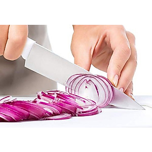 Extra Thick Flexible Frosted Clear Plastic Cutting Mats, Set of 6, by Better Kitchen Products