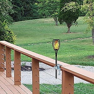 MOLIGOU Deck Umbrella Clamp, Parasol Holder Clip, Patio Balcony Umbrella Stand Clip, Mount to Railing