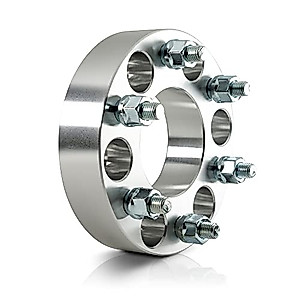 1.5 Inch (38mm) Wheel Spacers 6x5.5 Compatible For GMC Jimmy C15 K15 K1500 K1500 Suburban, Chevy Blazer K1500, For Jeep Cherokee, International Scout (2pc 108mm 7/16-20 Studs) 6x139.7 Spacer