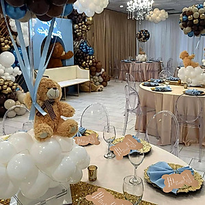 Fonder Mols Bear Baby Prediction Cards for Baby Shower Decorations, We Can Bearly Wait Baby Advice Cards for Neutral Boy or Girl Gender Reveal Party Guessing Games Supplies (Set of 50)