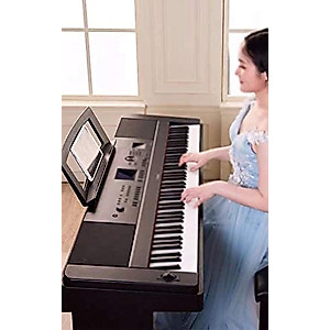 PILIPALA Original Long Music Stand HUAYIMAOYI Music Rest Compatible with some yamaha keyboard Music Score Stand +Sheet Music Stand （+1*clip）