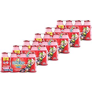 Ricky Joy® Yogurty Drink, 3.37 fl oz each., 24 Bottles, Strawberry (Pack of 24)