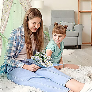 GREAT&LUCKY Pop Up Cards - 3D Pop Up Greeting Cards, Daisy Birthday Card, Mother's Day Card, Flower Spring Card With Envelope for Wife, Mom, Grandma, Sister, Girlfriend, Daughter