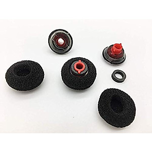 AvimaBasics Voyager 5200 Ear Tips - 3 Pcs Premium Replacement Earbuds Eartips Eargels & Foams Set for Plantronics Voyager 5200 5220 Wireless Bluetooth Headsets (Medium Size)