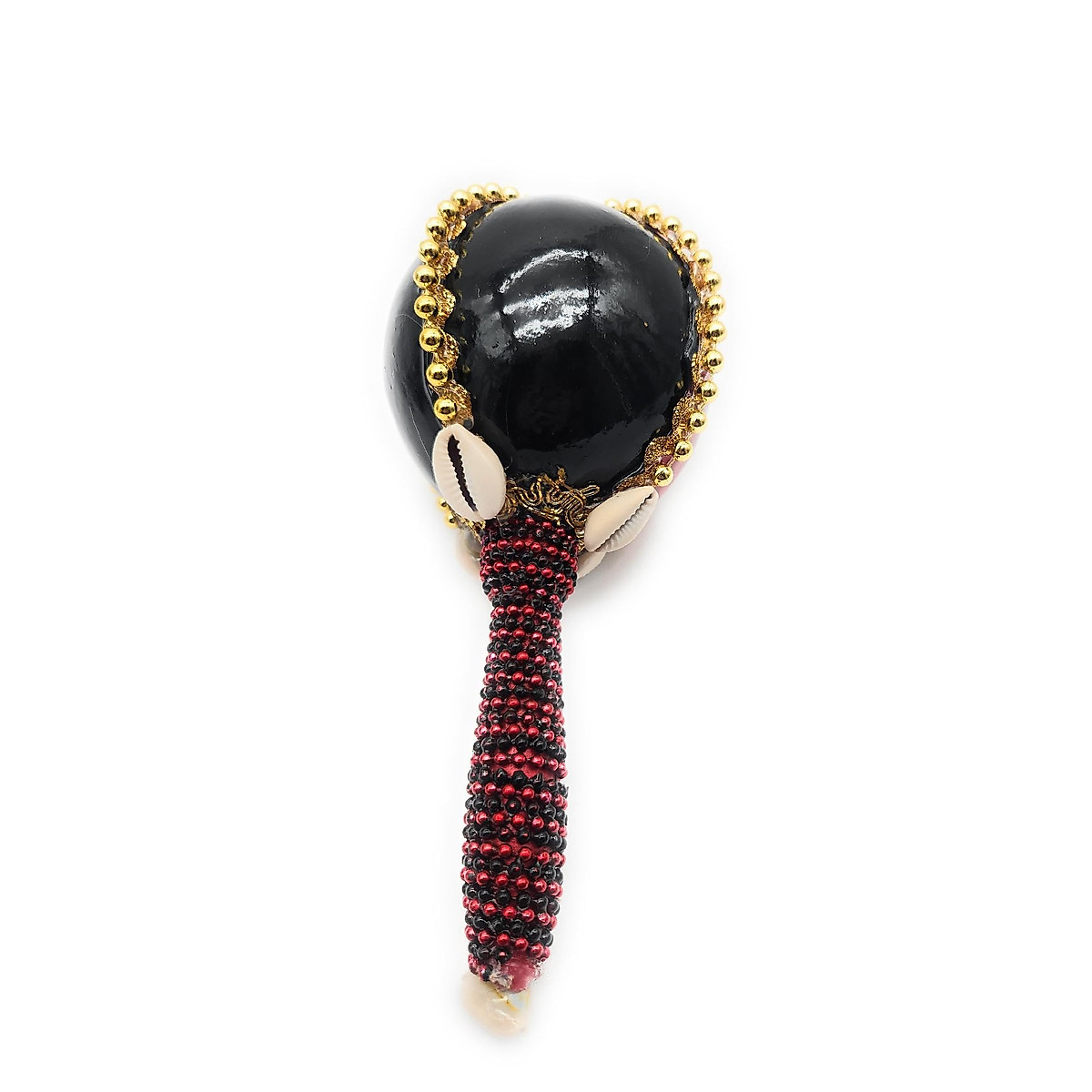 Maraca De Elegua(Esu) Pintado - Elegua(Esu) Rattle Painted