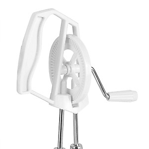 Manual Egg Blender - Stainless Steel Handheld Manual Egg Blender Mixer Beater Home Kitchen Cooking Tool