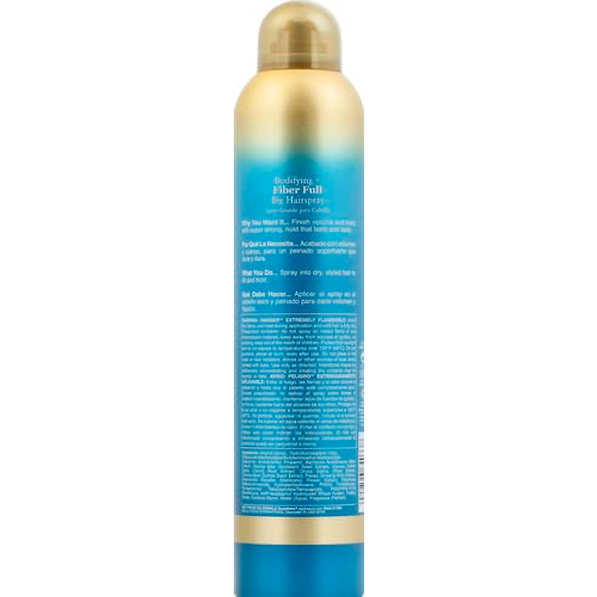 OGX Bodifying + Bamboo FiberFull Big Hair Spray 64033, 8 Ounce
