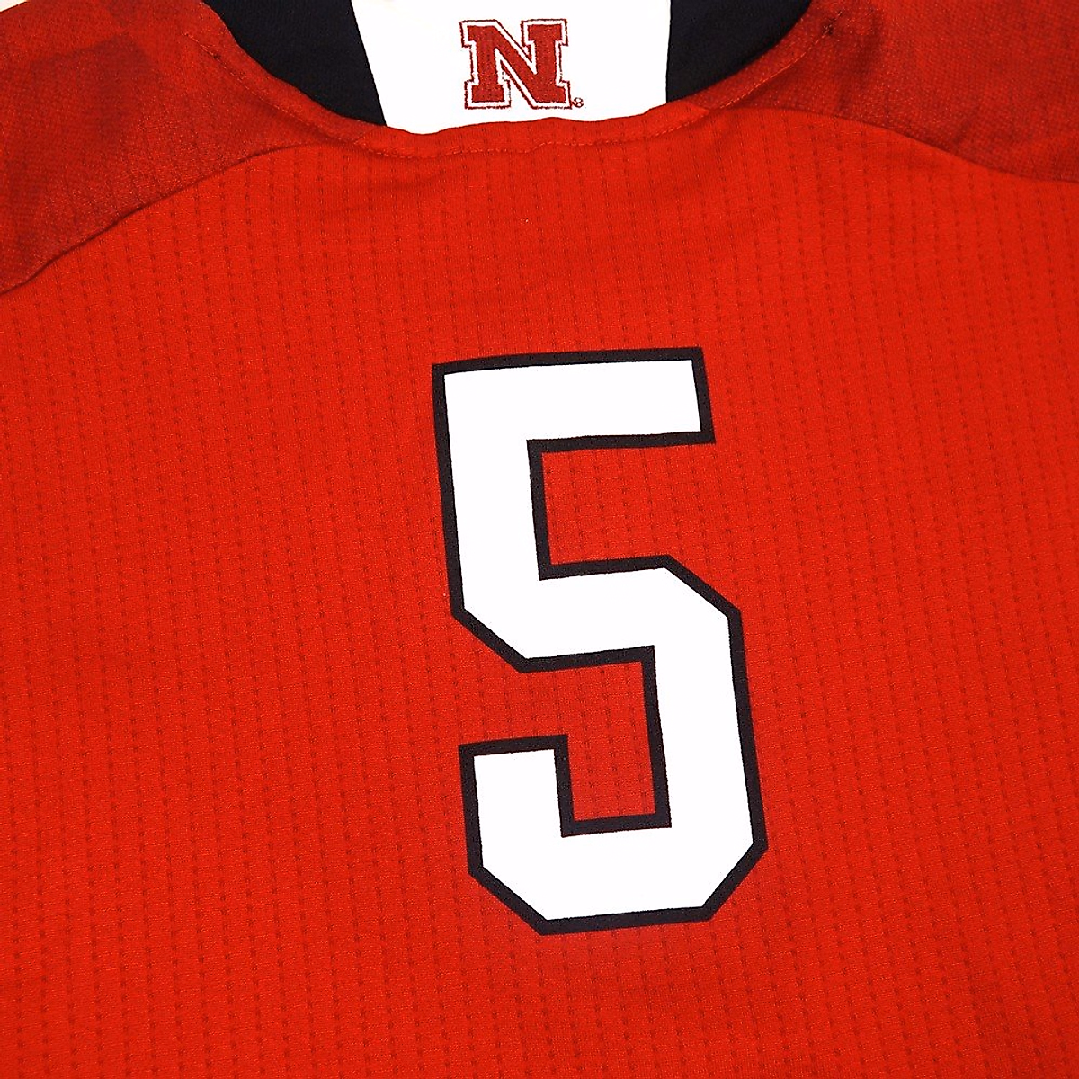 adidas Nebraska Cornhuskers NCAA Red Official #5 Road Replica Basketball Jersey for Toddler (2T)