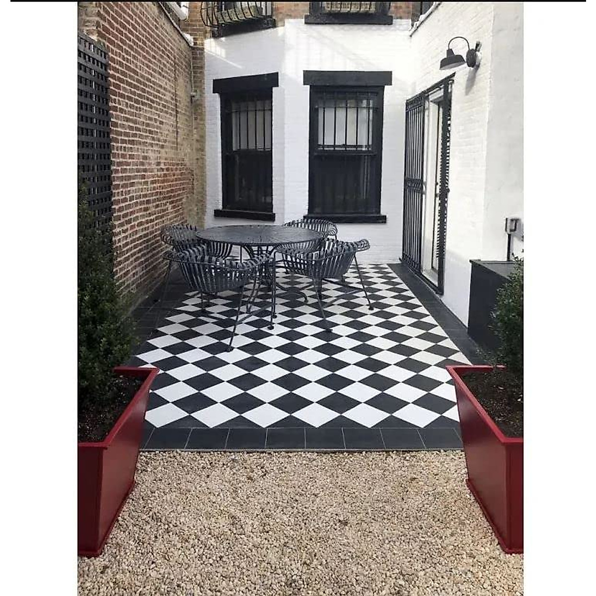 White 8x8 Subway Square Porcelain Floor Wall Tile Matte Finish (Box of 12.7 Sqft - 30 Pieces) for Backsplash Kitchen, Accent Decor, Bathroom Shower Tile by Tenedos