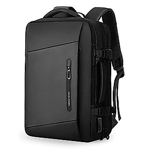 Mark Ryden Laptop Backpack,17.3 Inch Large Capacity Business Backpack for Men,Waterproof Expandable Carry-on Travel Backpack,Anti-Theft Gaming Laptop Backpack with USB Charger (Expandable 30L-45L)