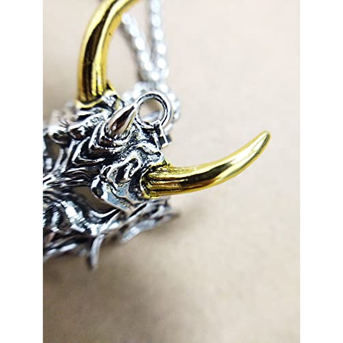 Ghost samurai.Mask pendant