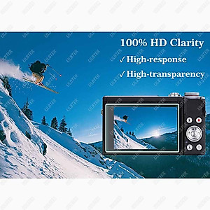 ULBTER G7 X Mark III Screen Protector for Canon G7X Mark III Digital Camera, 9H Hardness G7XIII Tempered Glass Cover Anti-Scrach Anti-Fingerprint Anti-Bubble Anti-Water Anti-Dust [3Pack]