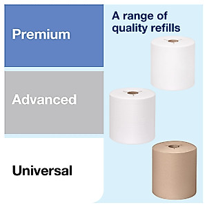 Tork Electronic Paper Towel Dispenser, Black, H80, Durable with One-at-a-Time Dispensing, 771828