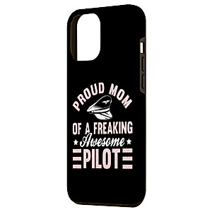 iPhone 15 Pro Max Pilot Airplane Aviator Plane Aviation Mom Mother Case