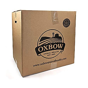 Oxbow Animal Health Orchard Grass Hay - All Natural Grass Hay for Chinchillas, Rabbits, Guinea Pigs, Hamsters & Gerbils - 50 lb.