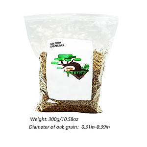 Tfwadmx Hamster Substrate Cork Natural Bedding Litter Mate Habitat Decor for Syrian Hamsters Gerbils Mice Degus Small Animal or Reptiles