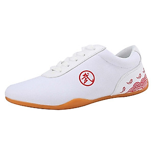 Taekwondo Shoes Martial Arts Sneaker,Ideal for Taekwondo, Karate and Any Martial Art.,White,41