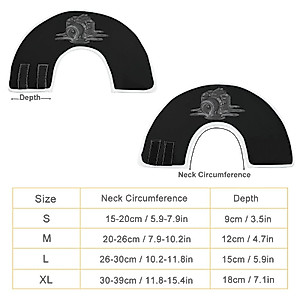 Camera Melt Comfortable Dog Cone Cat Collar Adjustable Prevent from Licking Wounds S