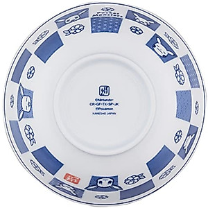 Pokémon 141175 Ramen Bowl, Donburi, Approx. 6.3 inches (16 cm), Chiyo Paper, Dyed, Made in Japan