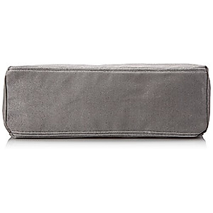 maika Recycled Canvas Carryall Tote Bag, Waxed Ash