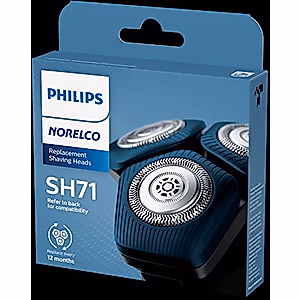 Philips Norelco Shaving Heads for Shaver Series 7000 and Angular-Shaped Series 5000, SH71/52
