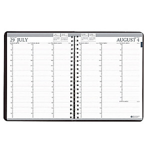 House of Doolittle 2023-2024 Professional Weekly Planner, Academic, Black, 8.5 x 11 Inches, August - July (HOD257202-24)