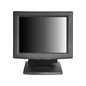 Xenarc 12" Rugged Industrial Touchscreen Monitor with Resistive Touch Panel HDMI, VGA, USB, DVI with 500NIT High Brightness- 1200TS